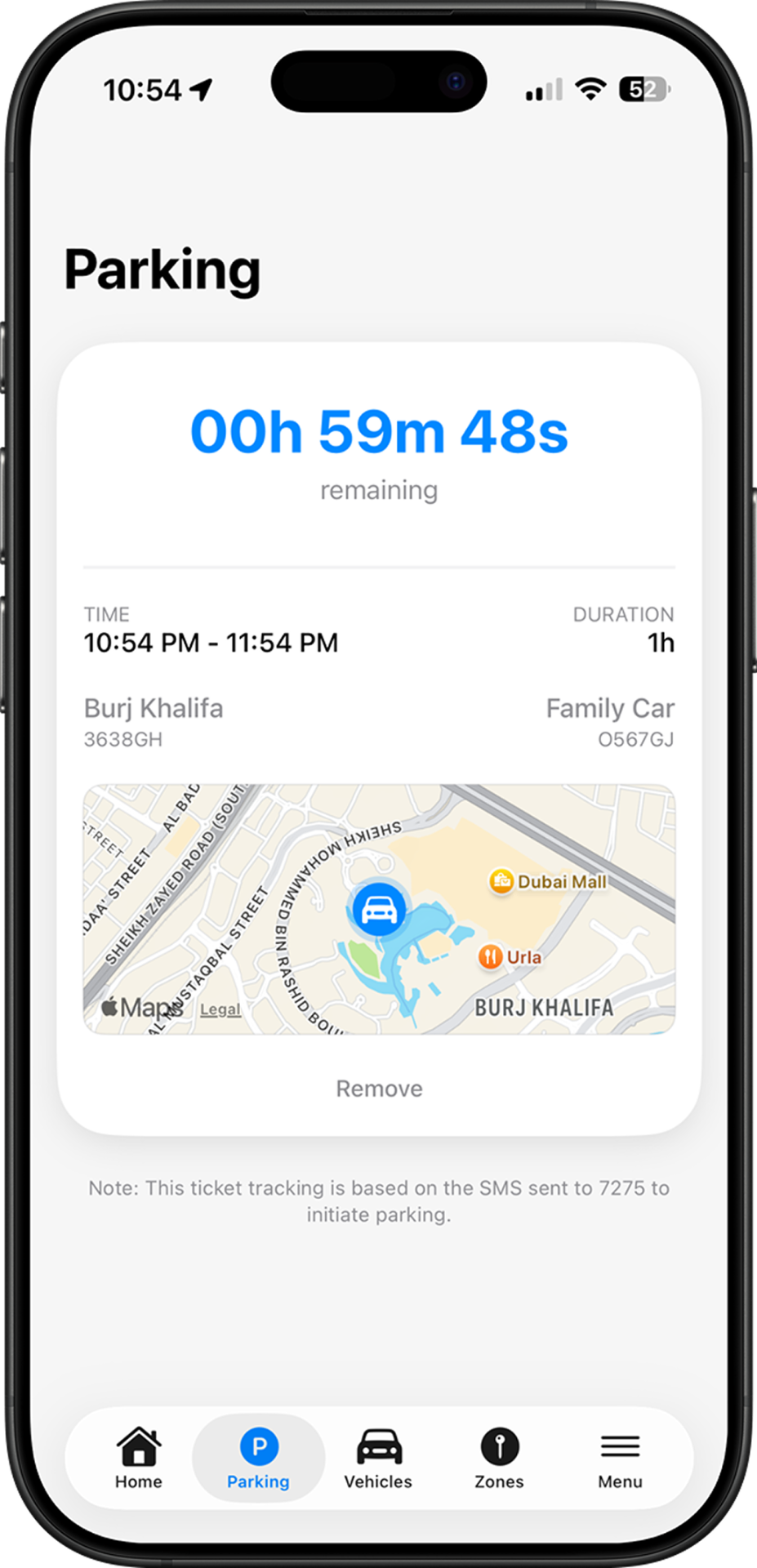Dubai Parking App | SMS Parking Assistant & Reminders